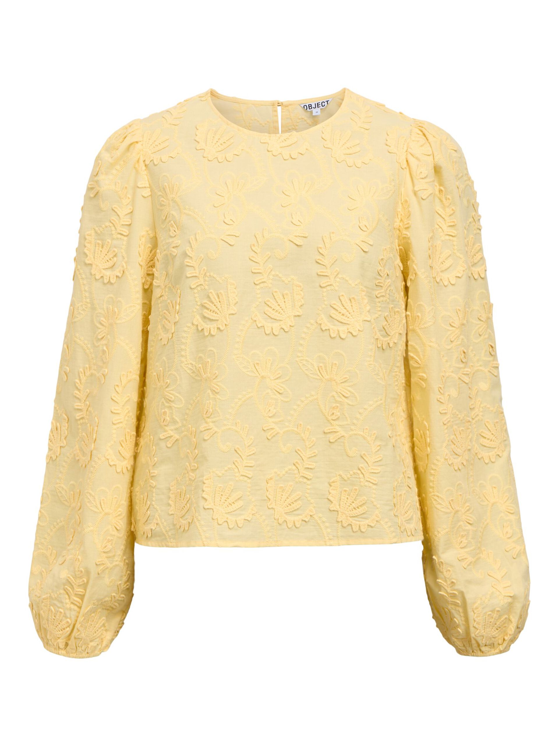 DETAILED BLOUSE | Yellow | .OBJECT CI Belgium