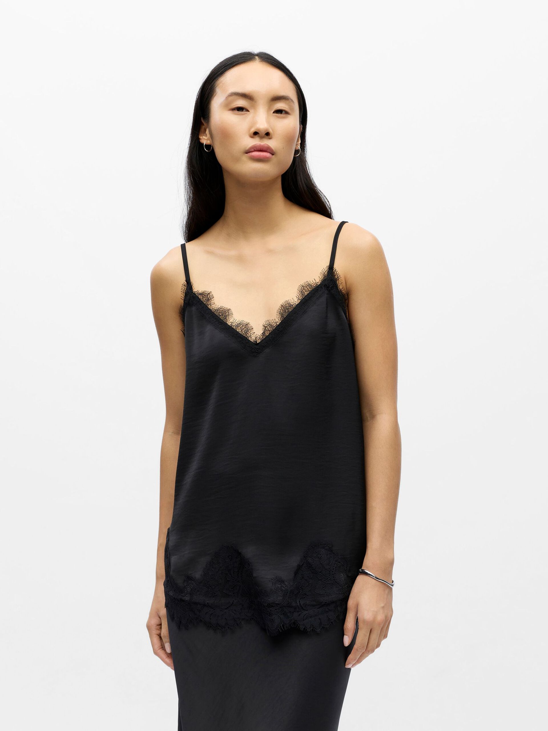 OBJECT COLLECTORS ITEM CAMISOLE | Noir | .OBJECT CI Belgique