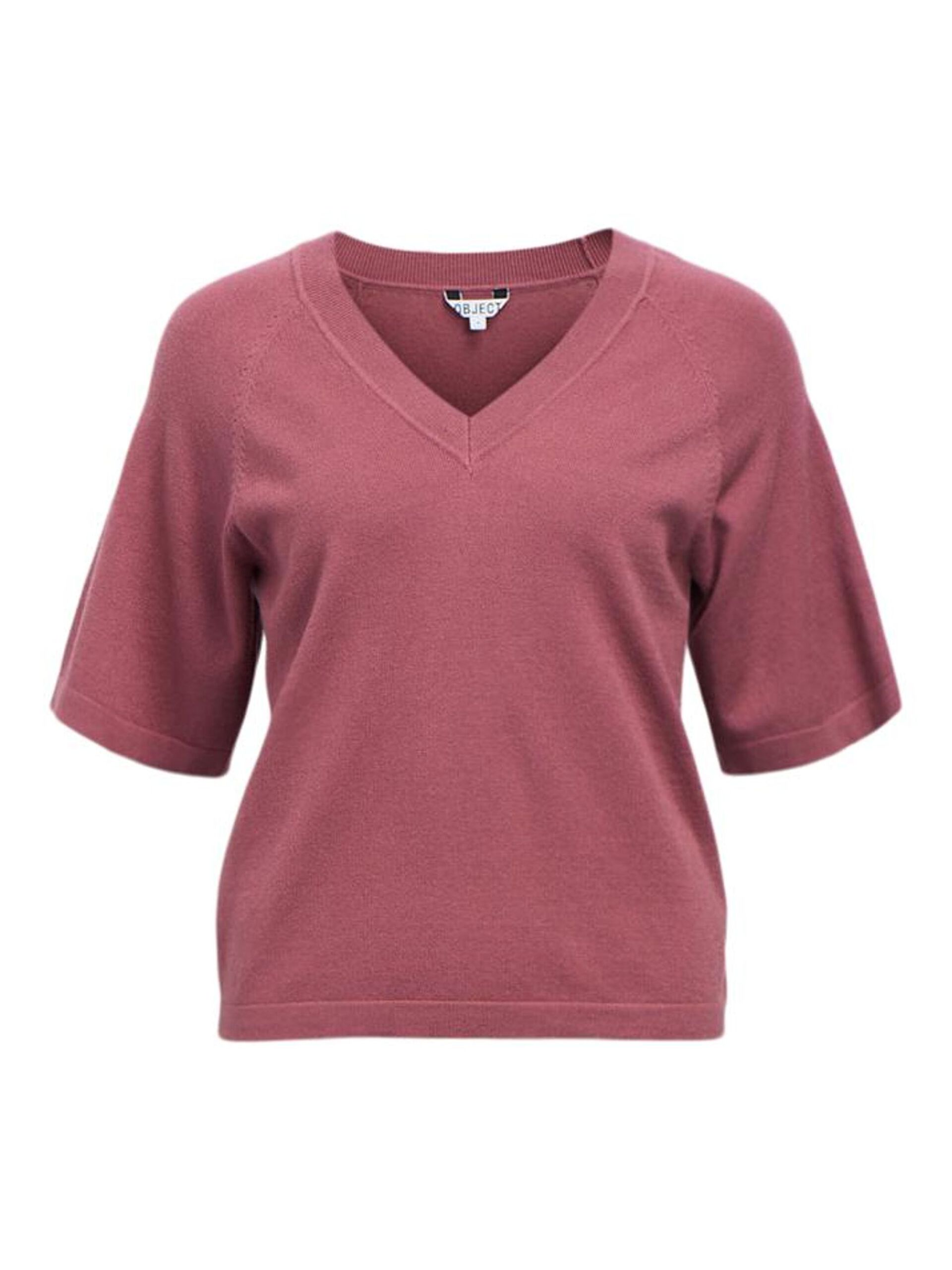 OBJTHESS KNITTED TOP | Pink | .OBJECT CI UK