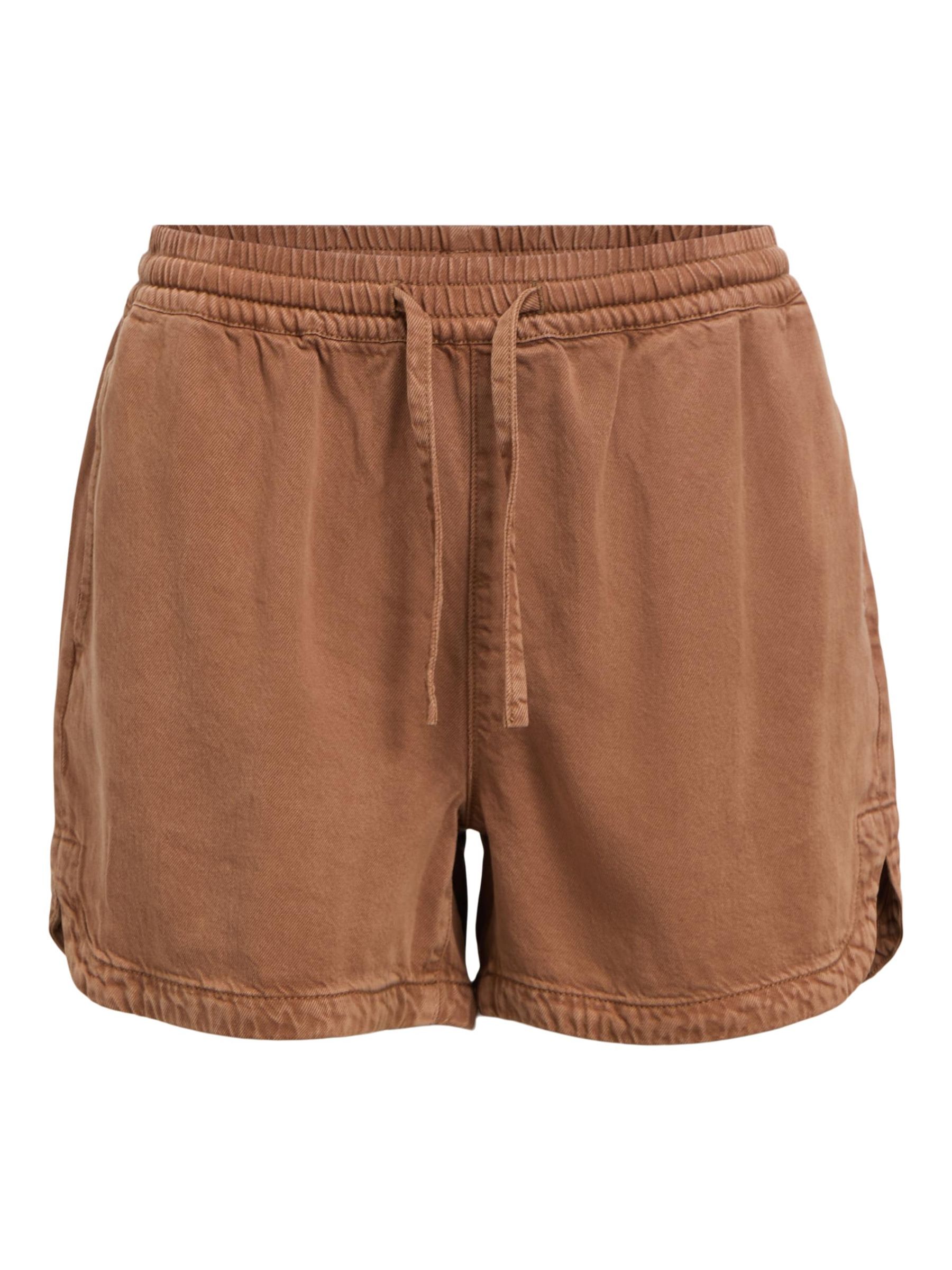RELAXED DENIM SHORTS | Brown | .OBJECT CI UK
