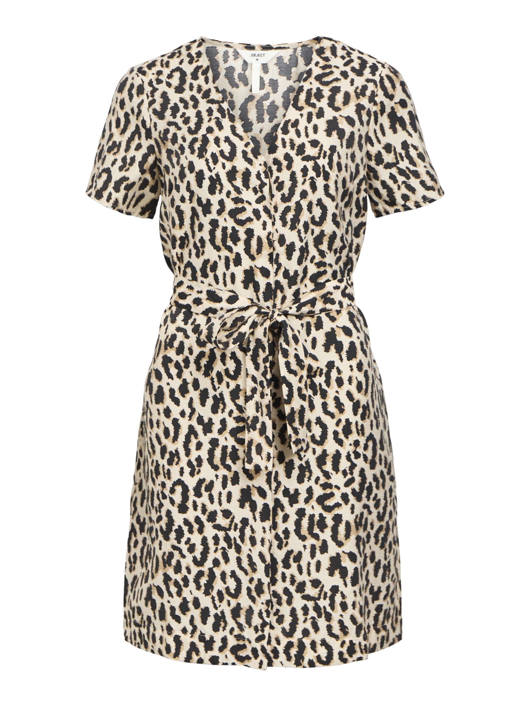 V-NECK MINI DRESS | Grey | .OBJECT CI UK