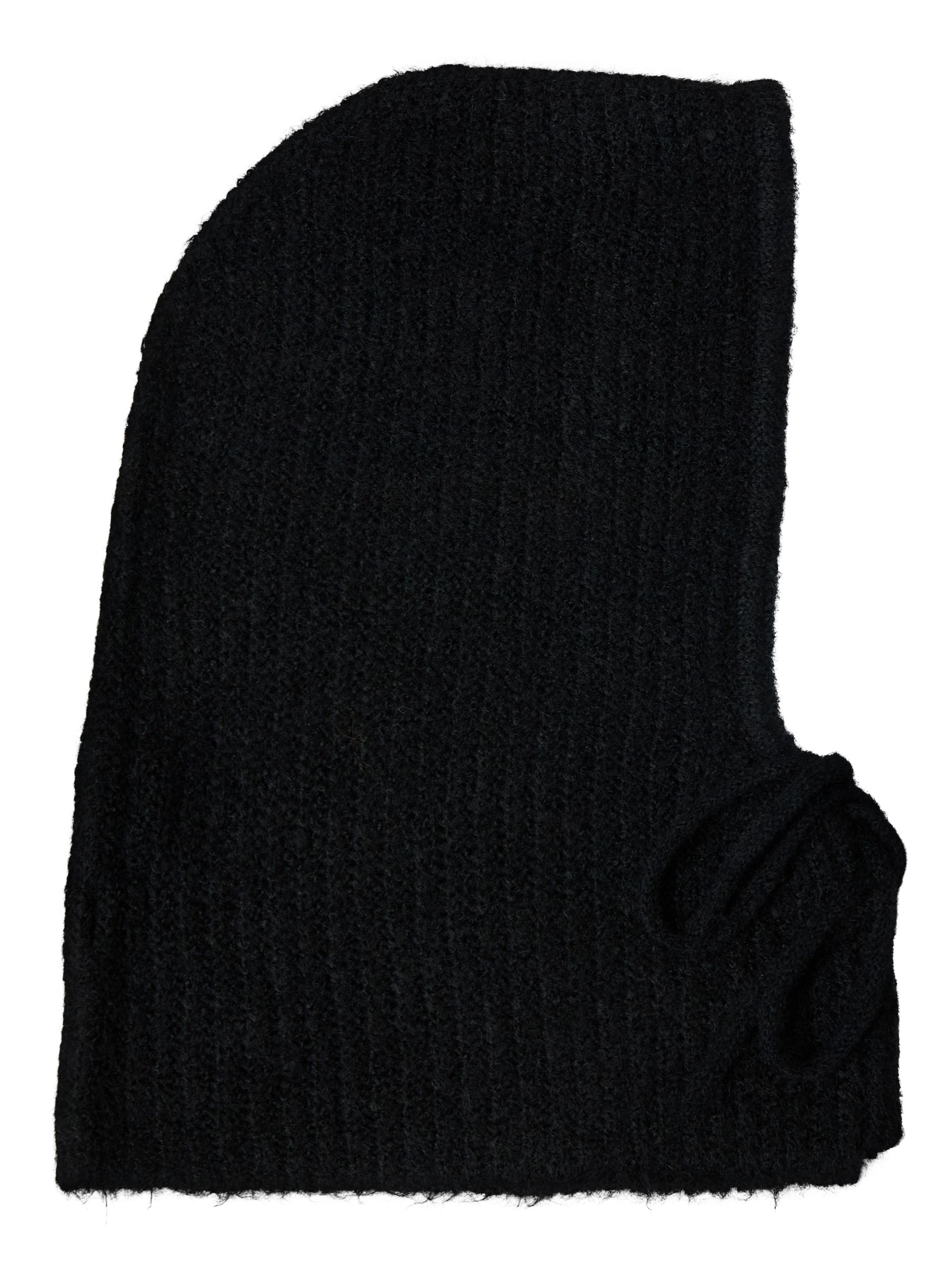 RIBBED BALACLAVA | Black | .OBJECT CI Netherlands